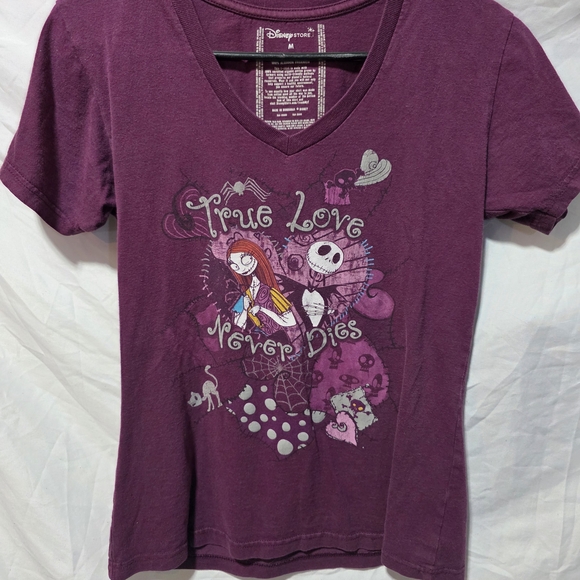 Disney | Tops | Disney Nightmare Before Christmas True Love Never Dies ...